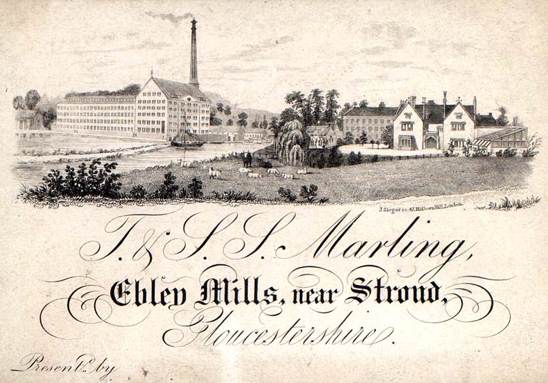 Digital Stroud : Working In Stroud - Cloth Industry - Ebley Mill